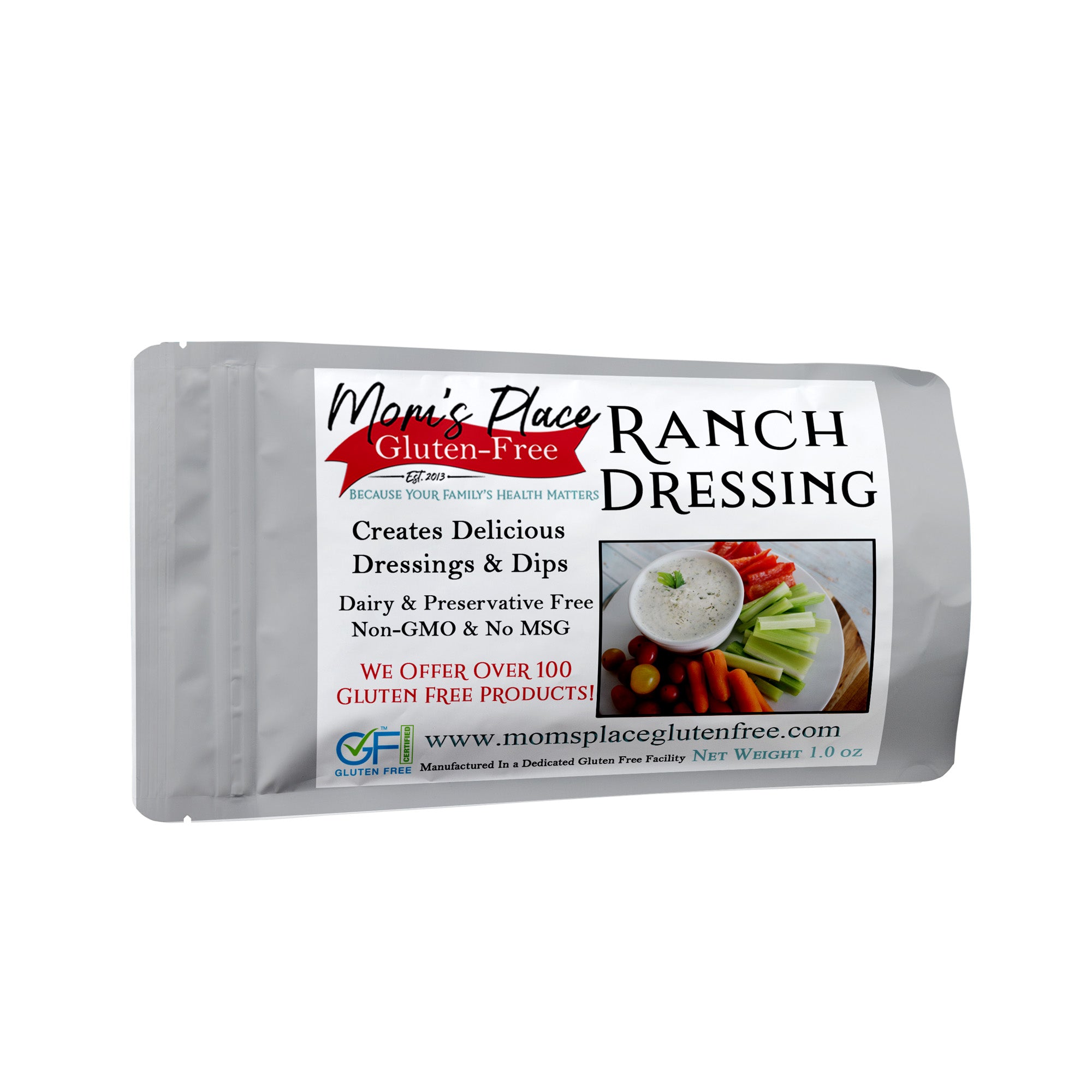 Mom's Gluten-Free & Dairy Free Ranch Dressing Mix